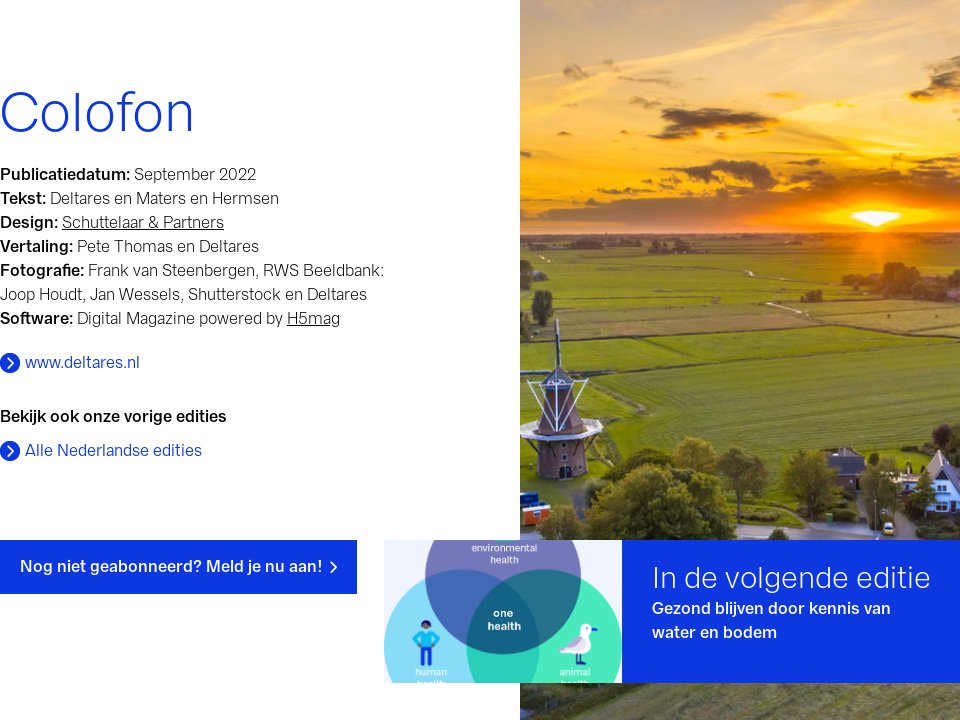 Colofon - September 2022